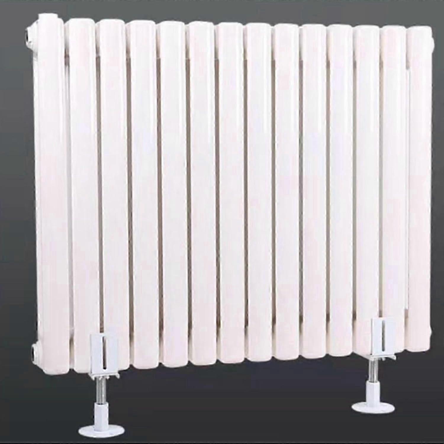 Adjustable floor brackets for radiators, 2pcs aluminum radiator feet ...