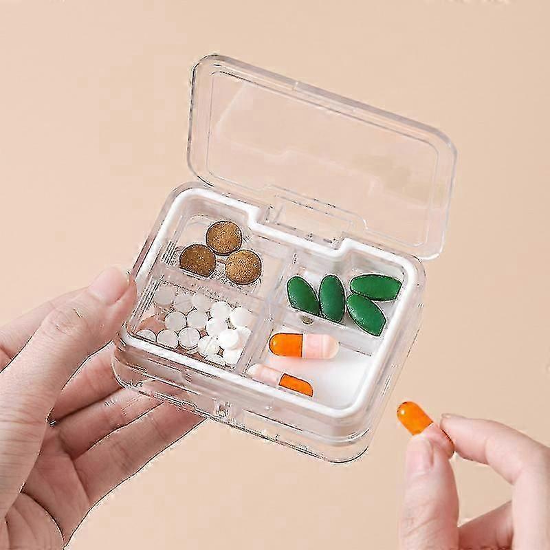 Travel Pill Box Crushing Pill Box Cutter With Grinder Cutter Divider ...