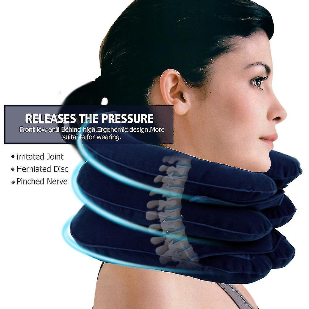 Cervical Traction Device And Adjustable Inflatable Neck Expander For ...