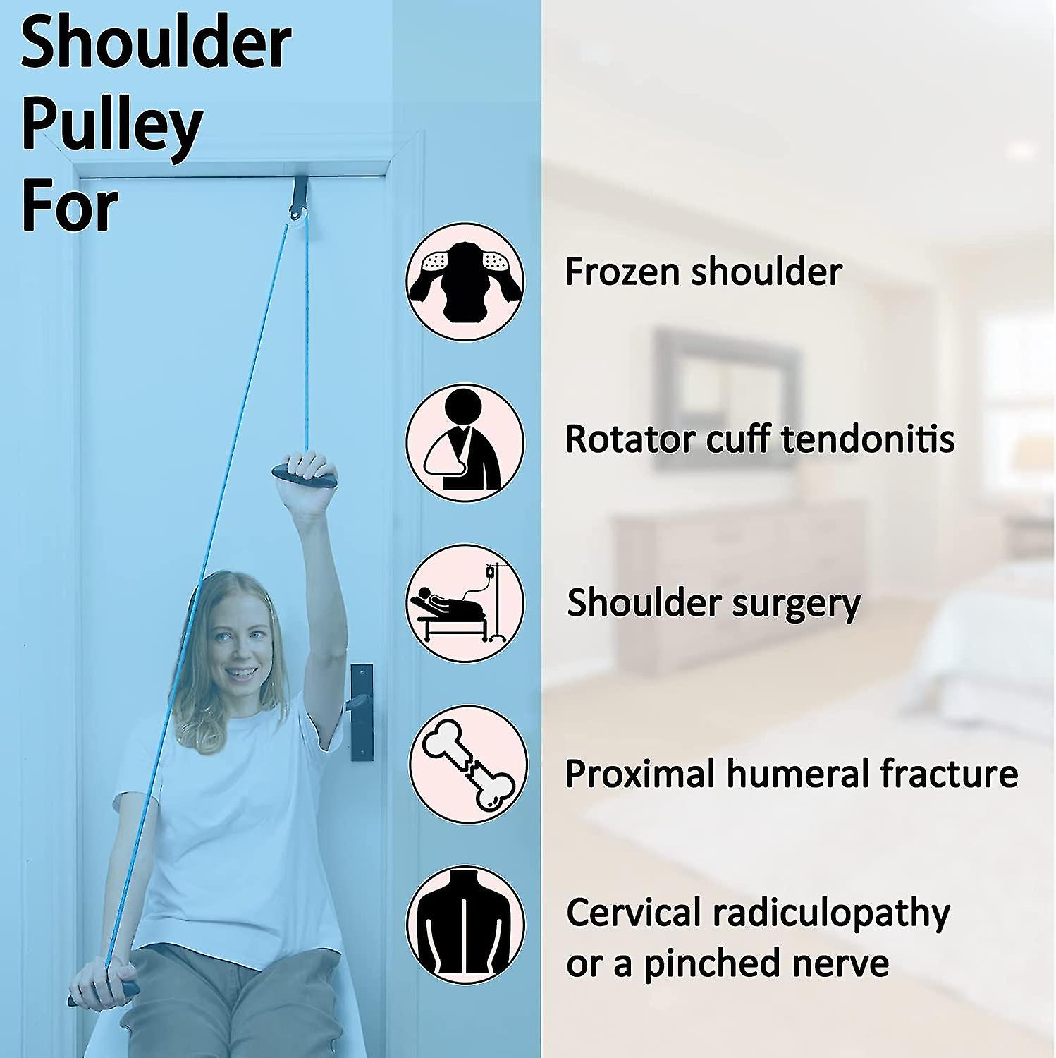 Shoulder Therapy Exercise Pulley System, Slim Shoulder Pulley For ...