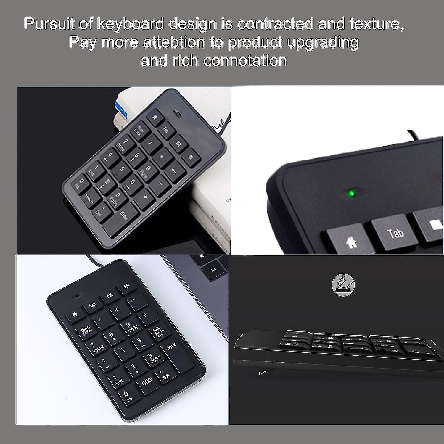 Numeric Keypad For Laptop,10 Key Usb Keypad, Numerical Keypad Wired ...