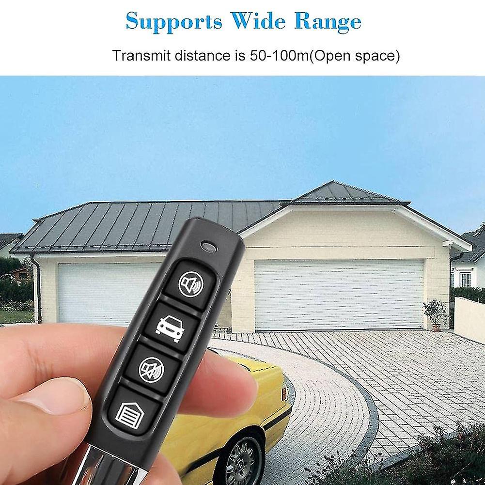 3 Pcs Universal 4 Key Buttons Garage Door Opener Remote Control ...