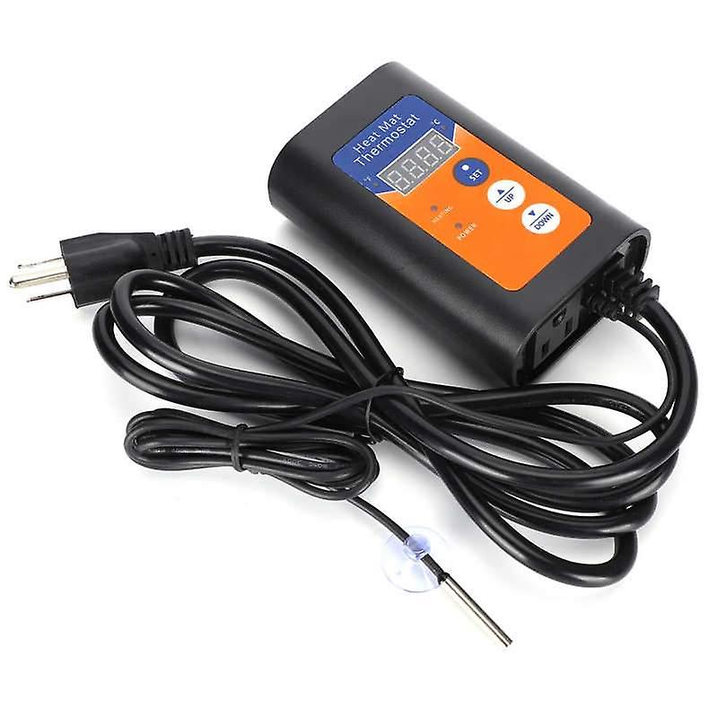 8.3A lcd digital temperature controller thermostats thermoregulator temperature regulator us ...