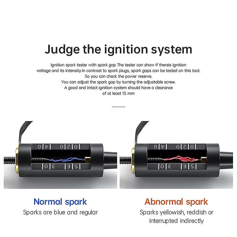 Auto Ignition Spark Test Tools Spark Plug Tester Ignition System Coil ...