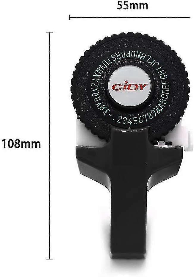 Mini Label Printer, Label Embossing Device With 2 Adhesive Rolls ...