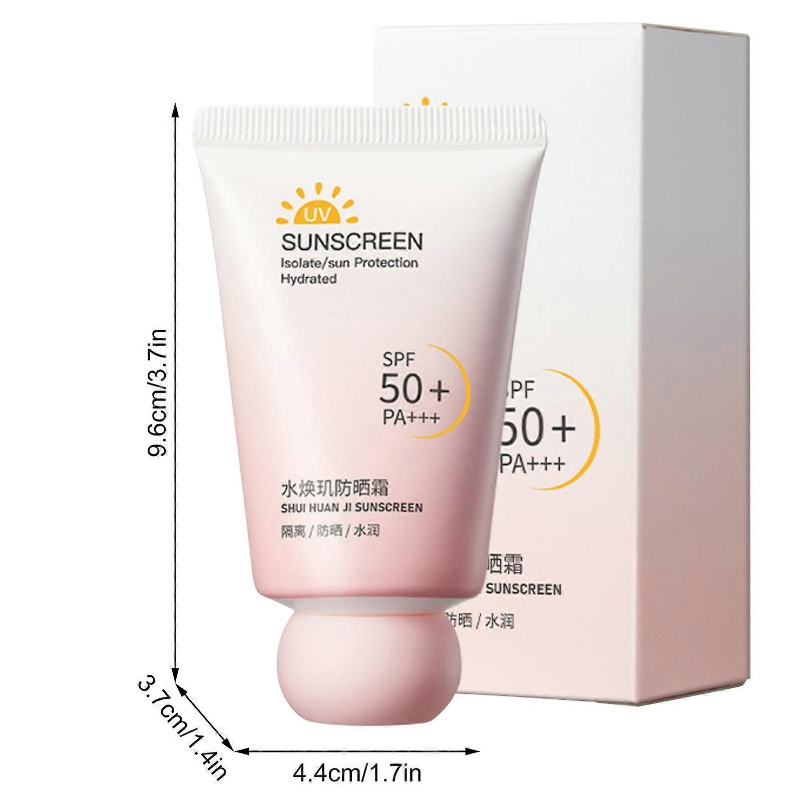 SPF50+ Sunscreen Spray Isolation Protection Water And Sweat Hydrating ...