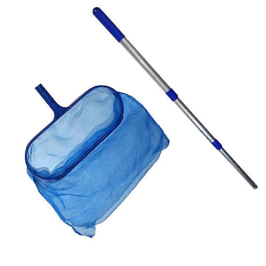 Swimming Skimmer Net with Adjustable Telescopic Pole Deep Bag Net Water ...