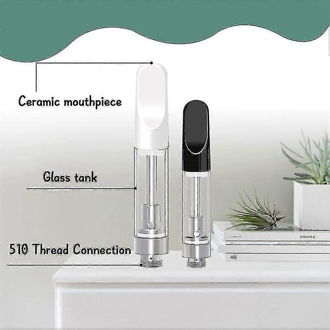 10 Pcs Empty Storage Cartridges For 1.0ml Glass Ceramics Easy To Fill ...