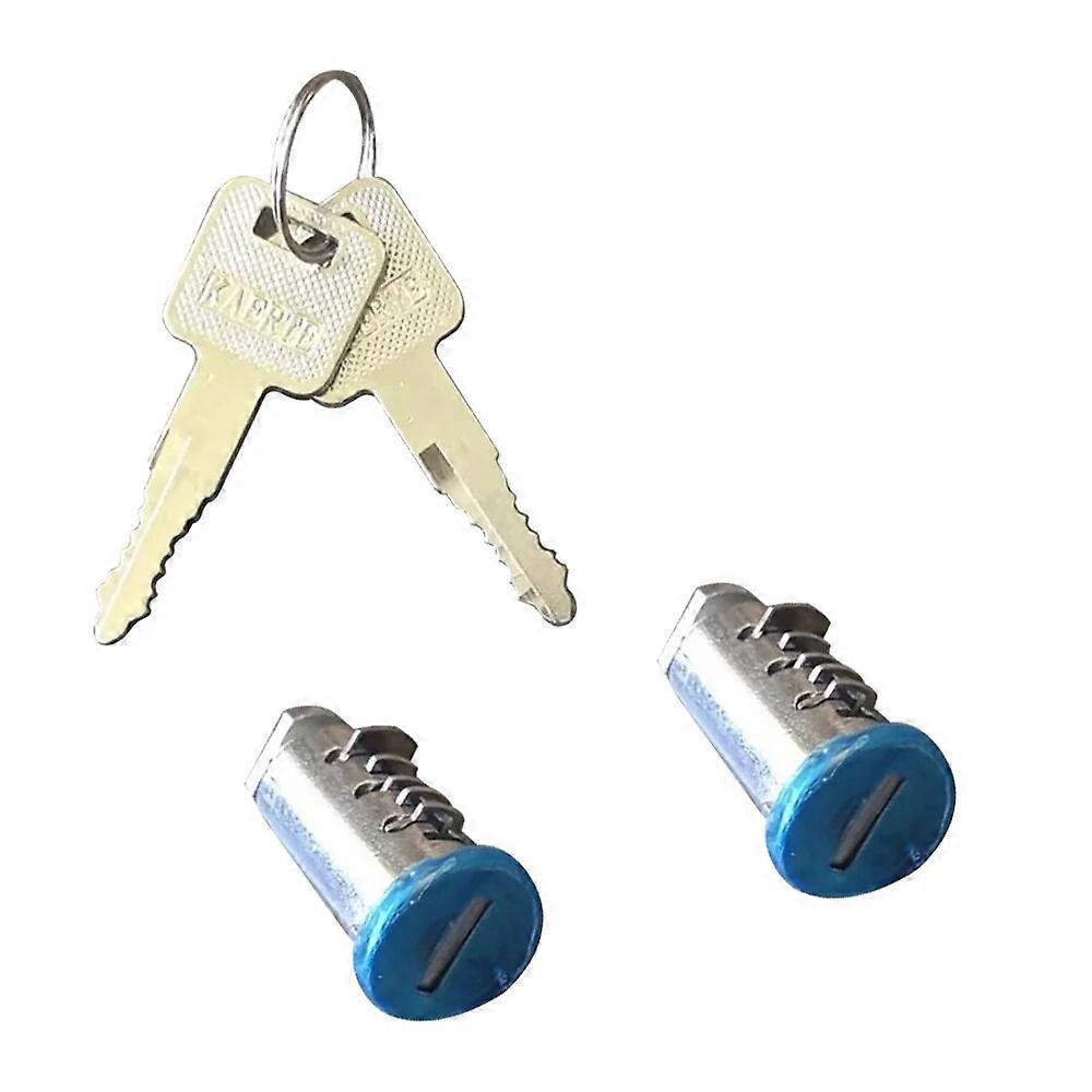 Set Of 4 Roof Bar Rack Box Barrel Locks & 4 Keys Fits Thule Halfords ...