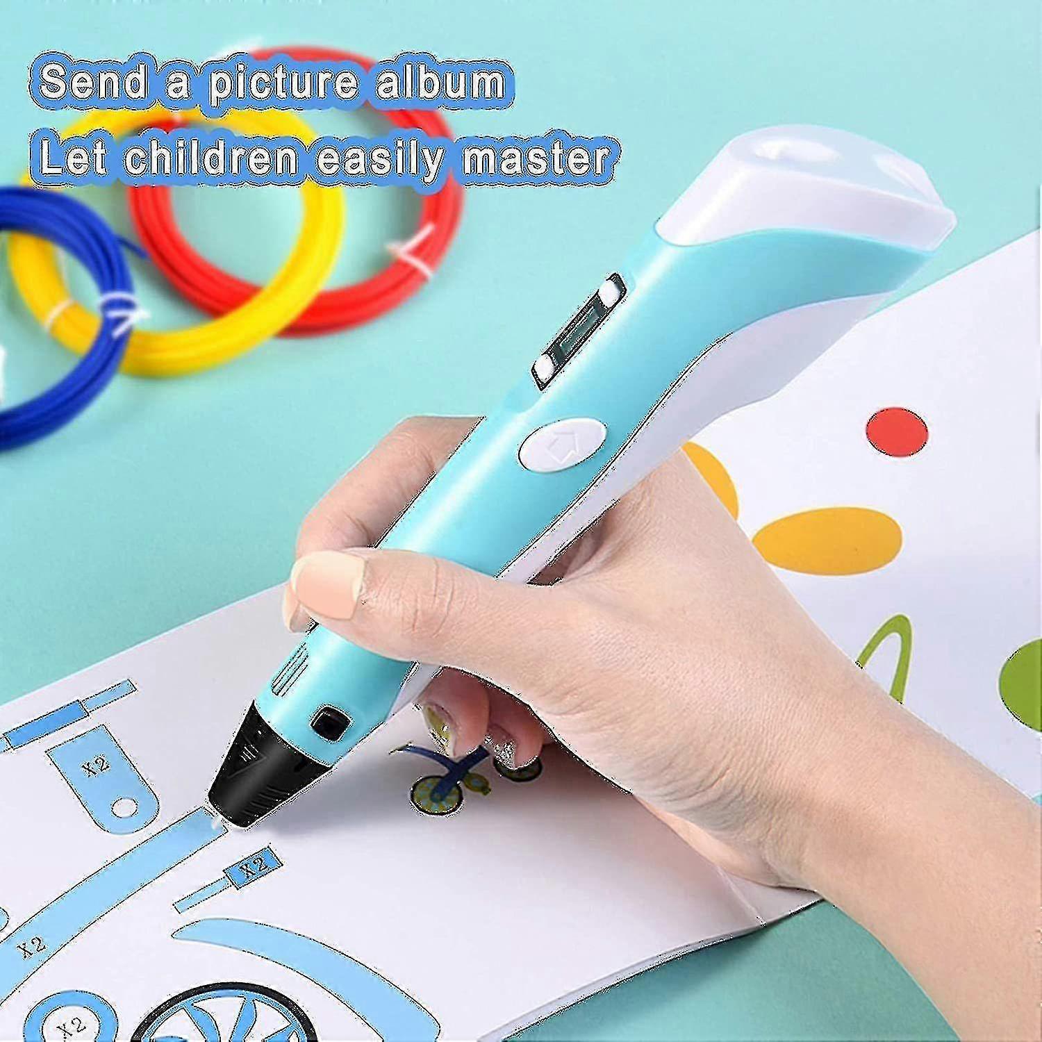 Intelligent 3d Pen With Led Display, 3d Printing Pen With Usb Charging ...