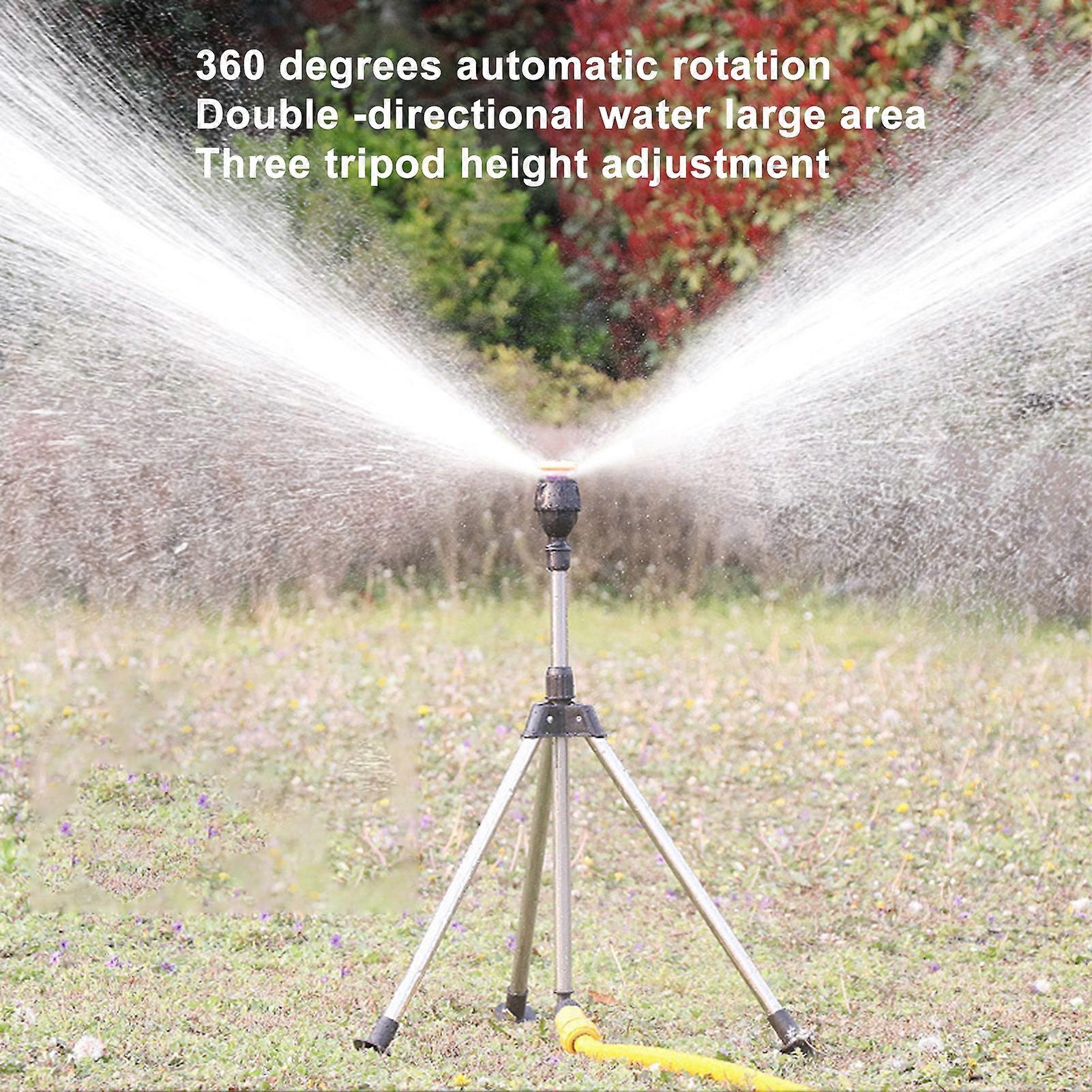 Rotating Tripod Sprinkler Automatic 360 Degree Rotation Height ...