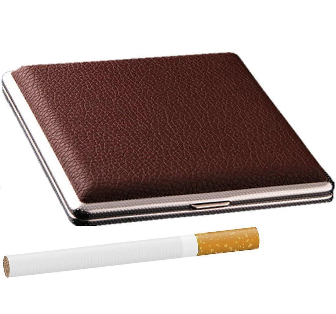Cigarette Case for Men Holds 20 Cigarettes Case Box Vintage Hard Metal ...