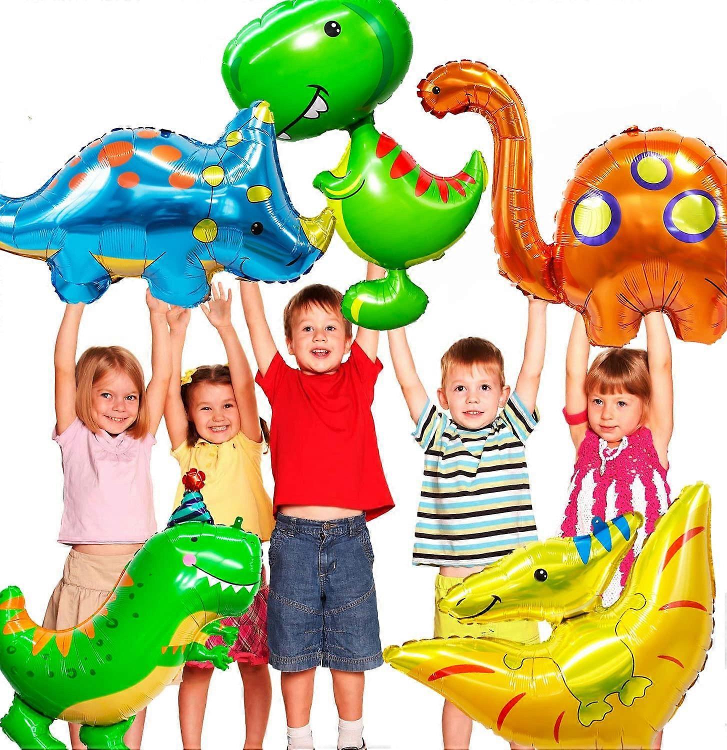 Dinosaur Balloons Dinosaur Birthday Party Supplies 5pcs Large Dinosaur ...