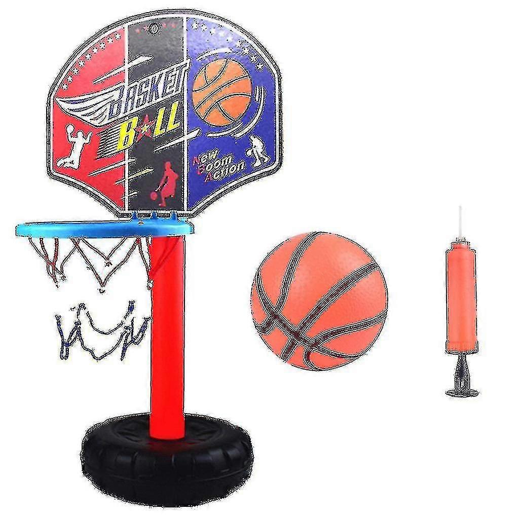 Kids Adjustable Protable Basketball Set Kids Basketball Stand With Net ...