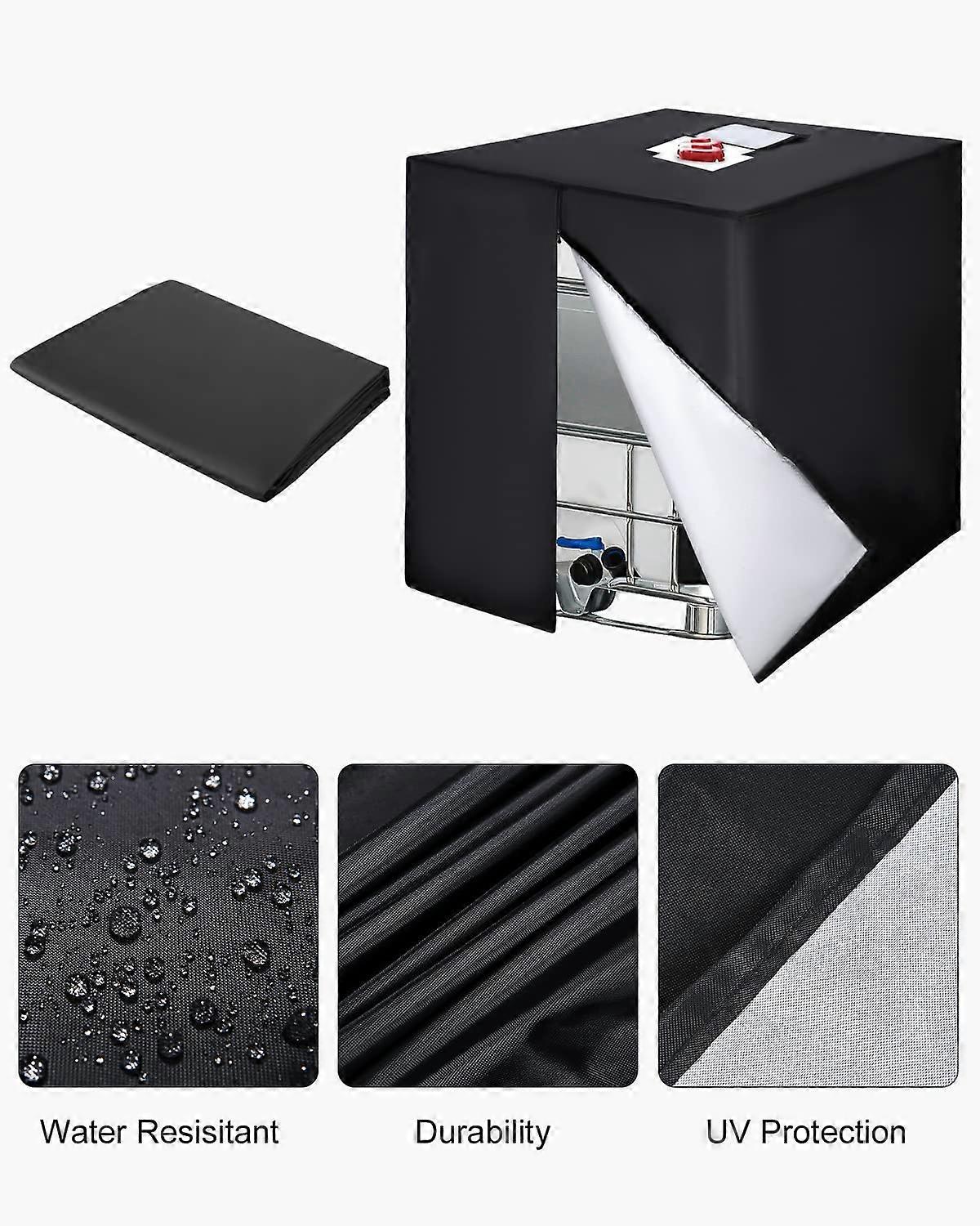 Cover for 1000L IBC Tank, 420D Water Tank Lid, Anti-UV Tank Protection ...