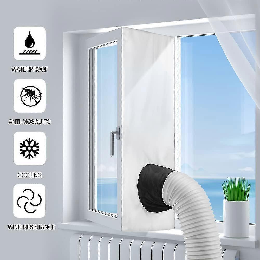 Waterproof Window Seal For Portable Air Conditioner Tilting Sloping ...
