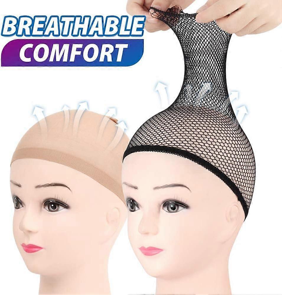 Hairnets, Wig Hair Net Caps, Unisex Wig Cap Wig Caps for Men and Women ...