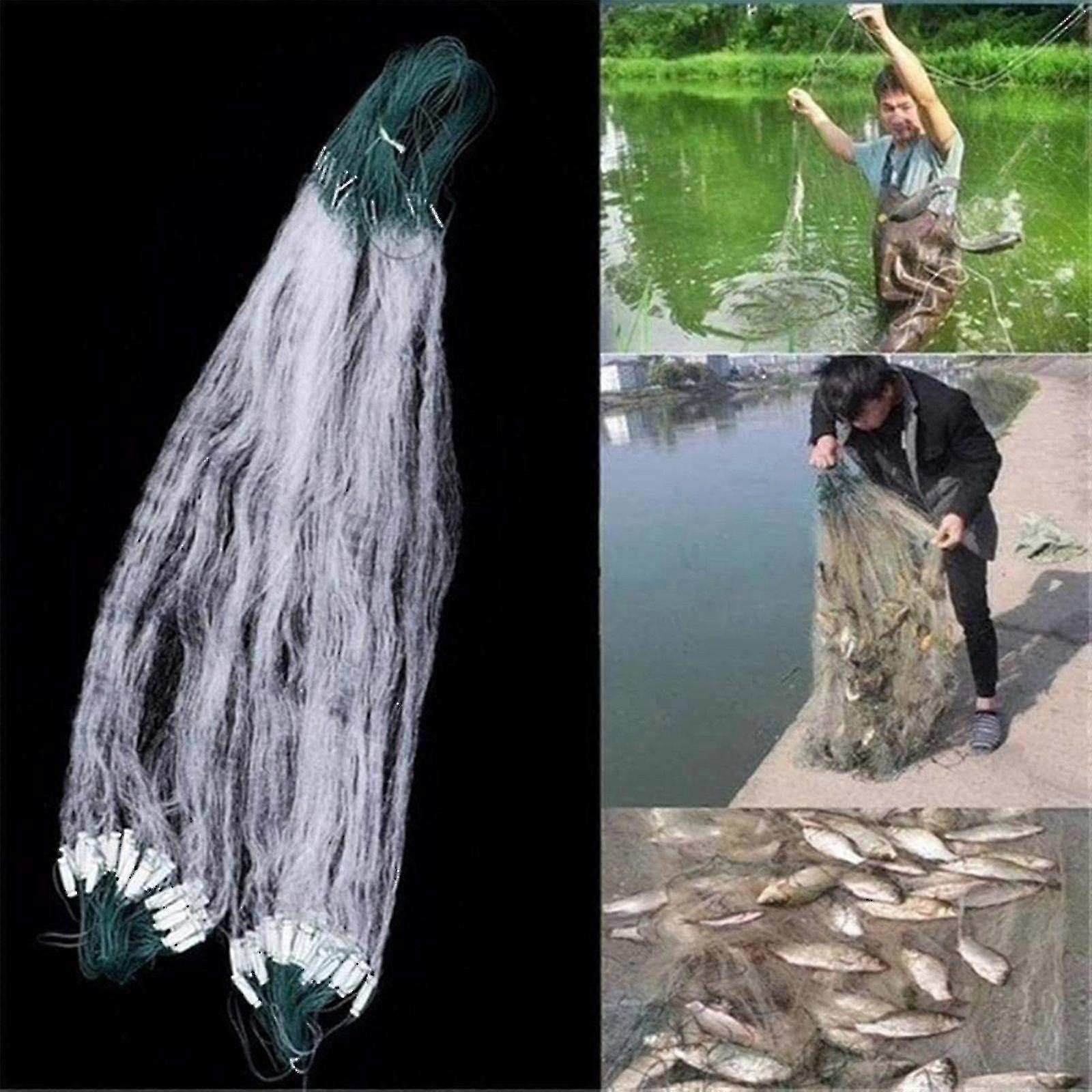 Three Layer Of Float Net Bait Net Fishing Gear Mesh Fishing Net Fishing ...