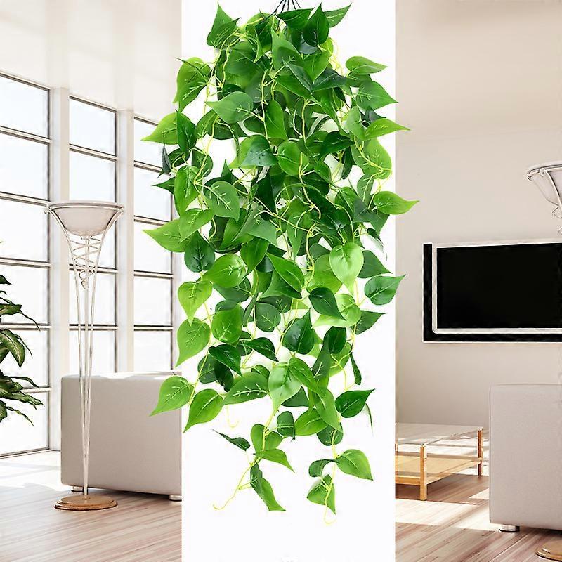 Artificial Hanging Plant Fake Ivy Leaves Vine 105cm/41in Clover Plant ...