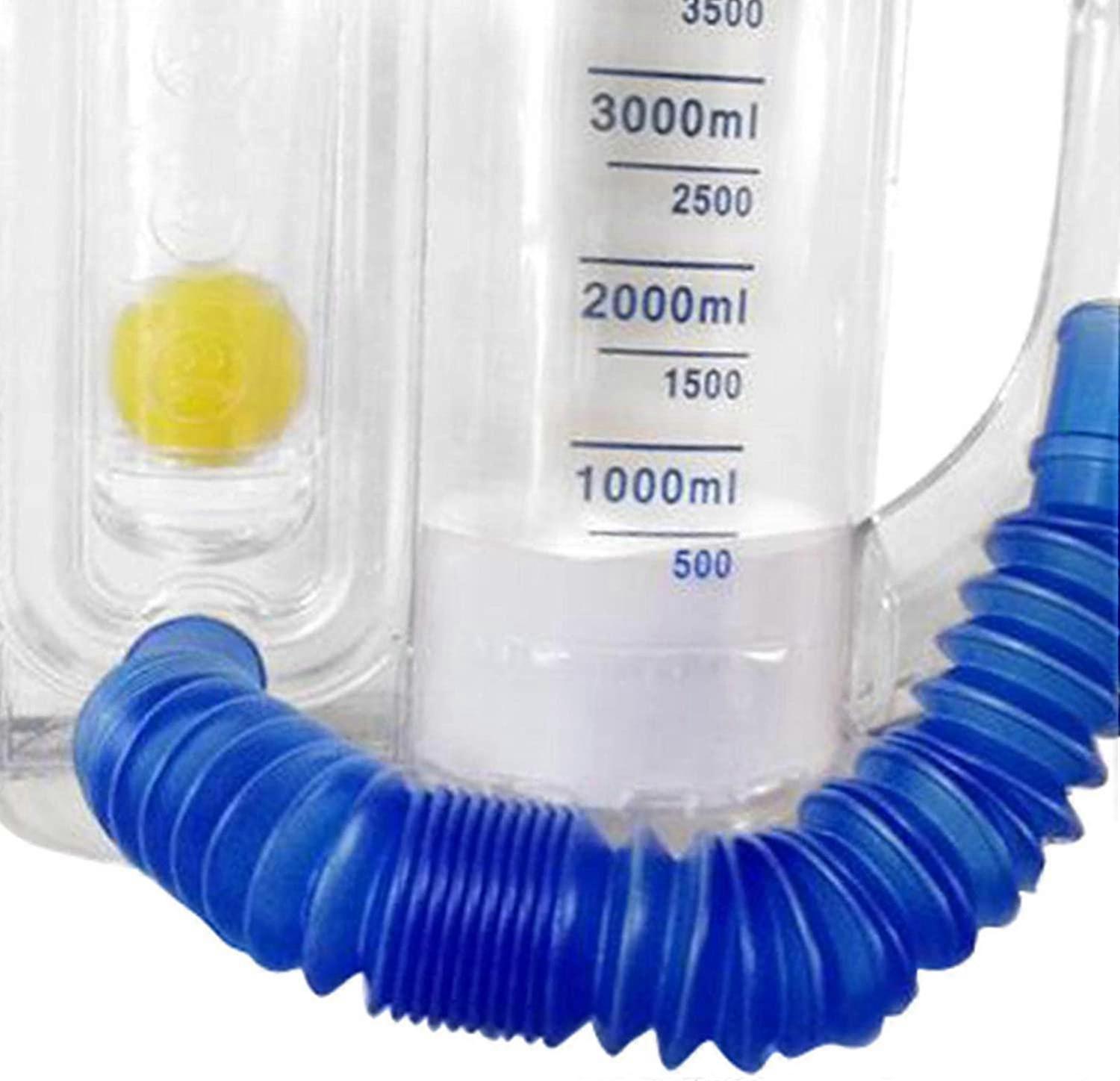 Inspiratory Exerciser, 5000ml Apparatus Vital Capacity Breathing ...
