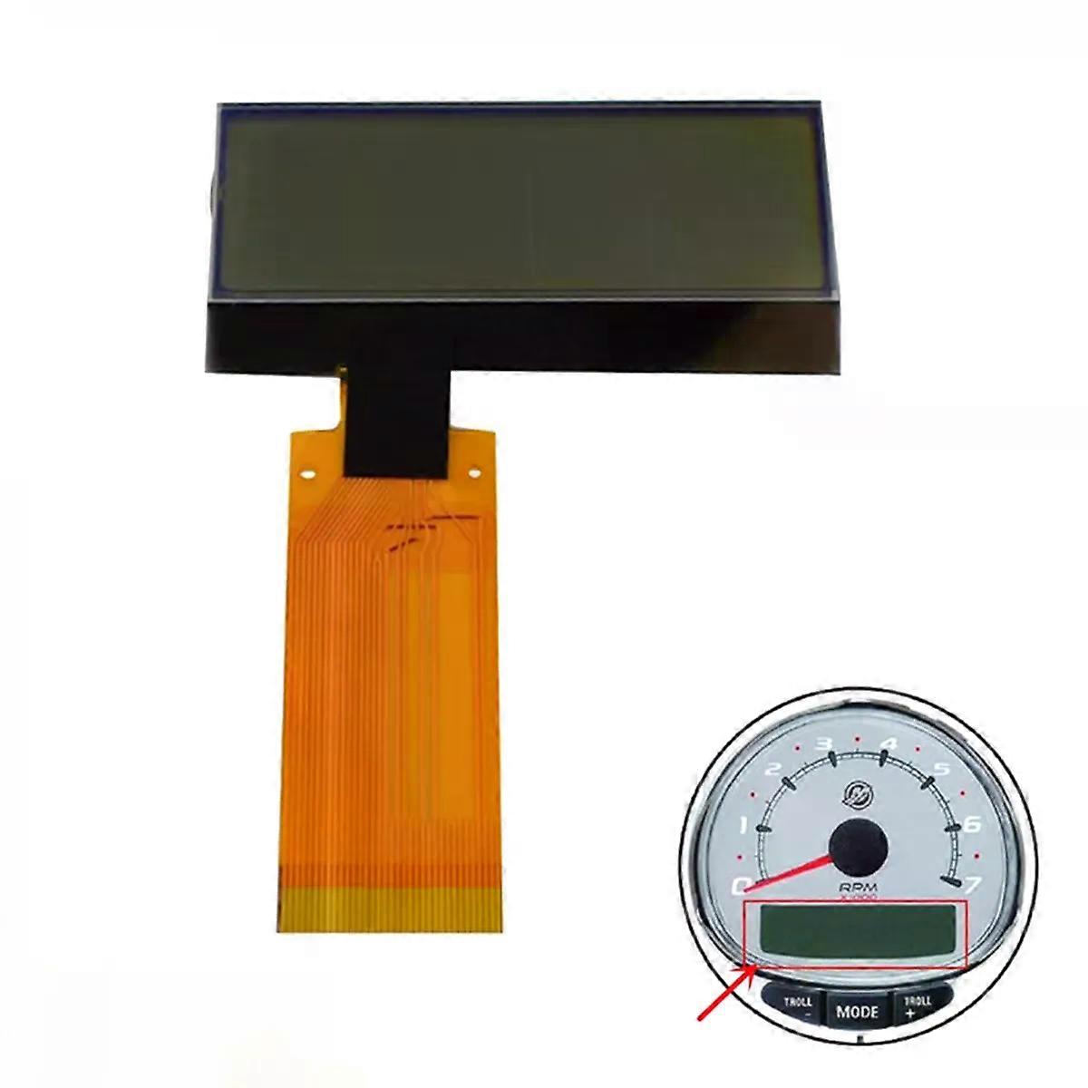 Gauge LCD Display for Mercury Smartcraft SC1000 Tachometer Speedometer ...