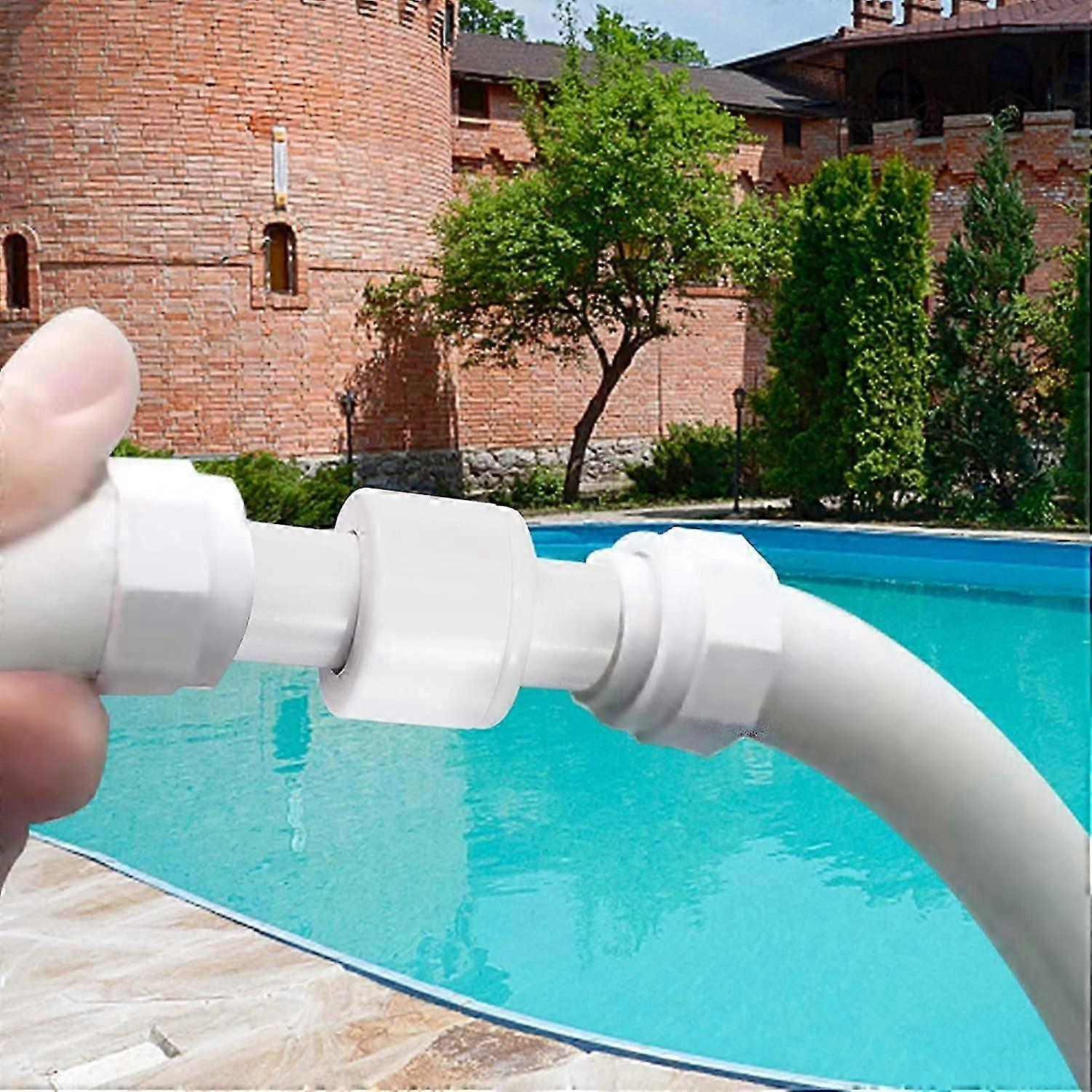 D20 Set of 3 Rotating Connectors for Garden Hose with 6 D15 Fittings ...