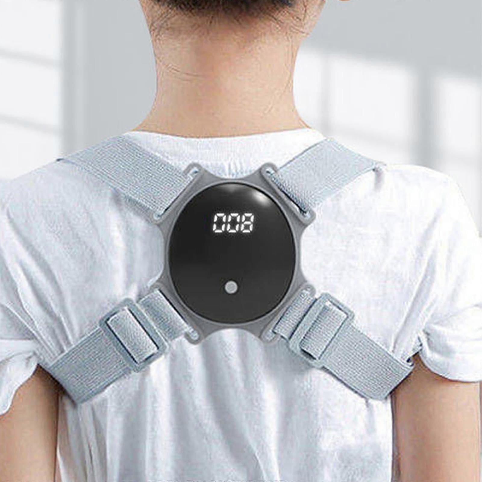Smart Posture Corrector, Upper Back Brace With Vibration Reminder ...