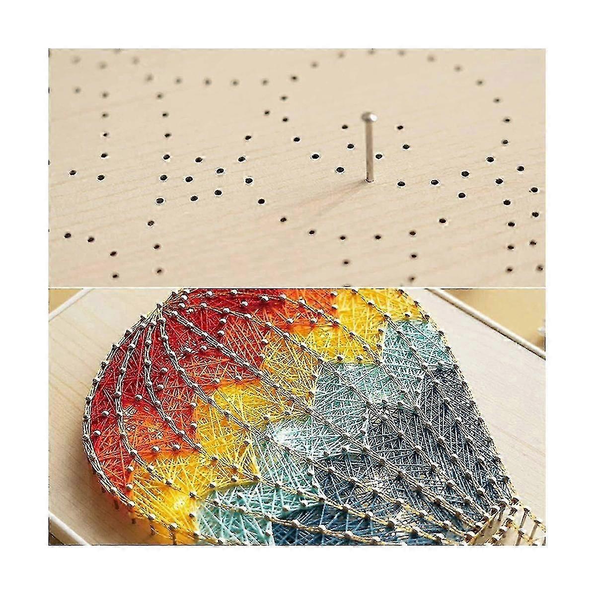 String Art Kit With Led Light Crafts Kit For Adults And Kids Diy String Art With All Necessary ...