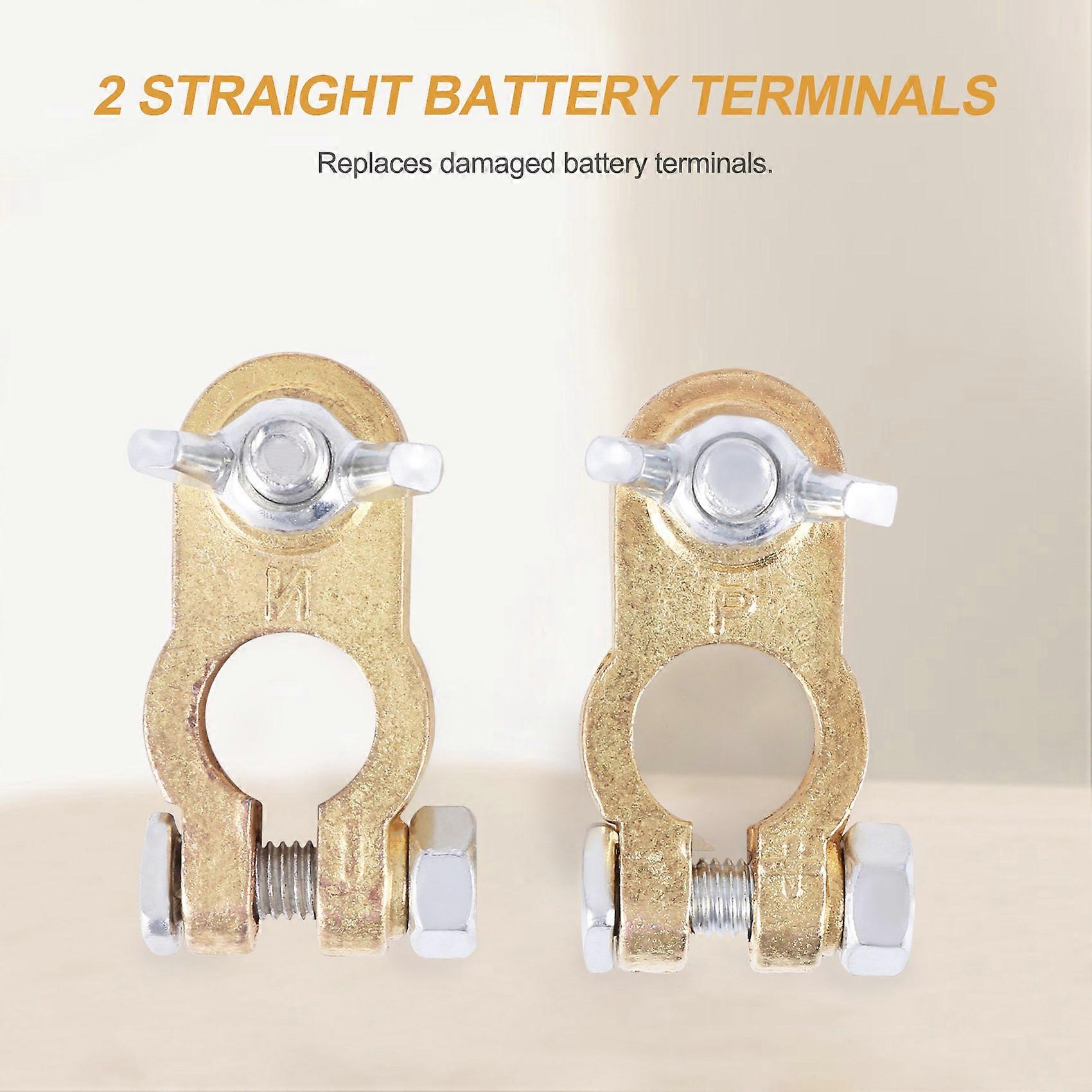 2 Pcs Automotive Car Boat Truck Battery Terminal Clamp Clip Connector ...