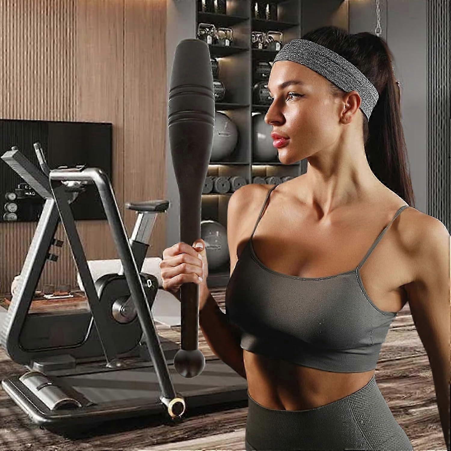 Indian Clubs 1 lb Workout Mace Set for Functional Fitness, 2-Piece ...