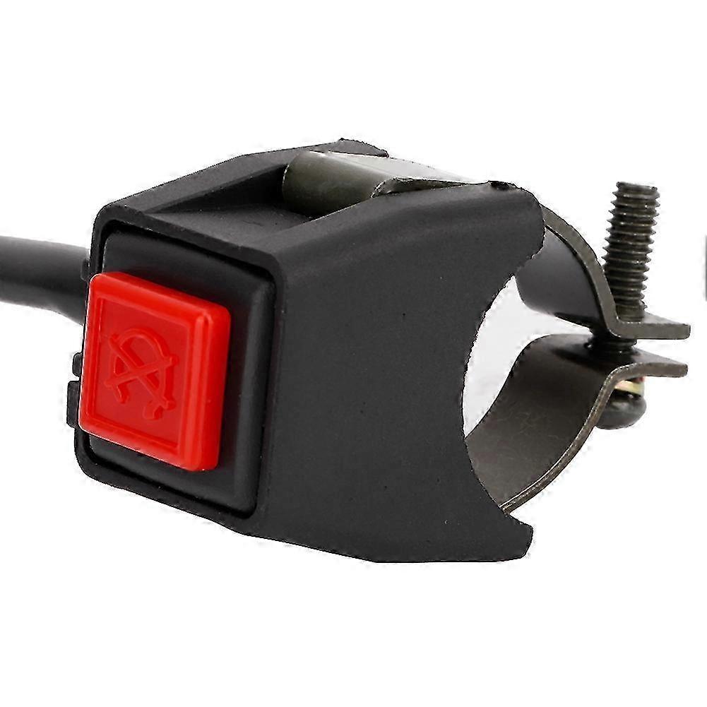 Motorcycle Horn Button 22mm Universal Switch with Wiring Cable | Fruugo UK