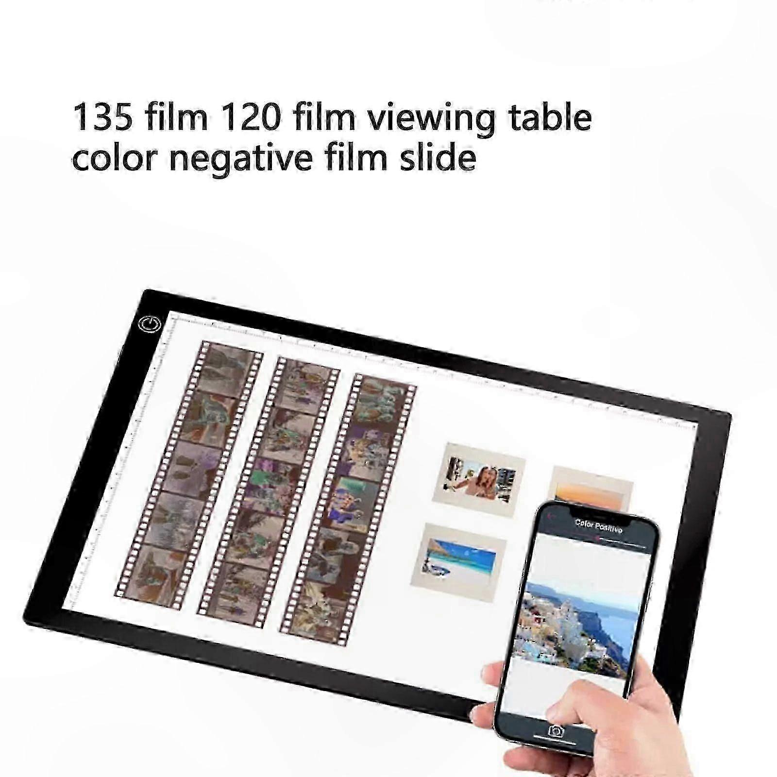 Ultra Thin A4 USB Light Box for Photo Film Negative Scanning Quick View ...