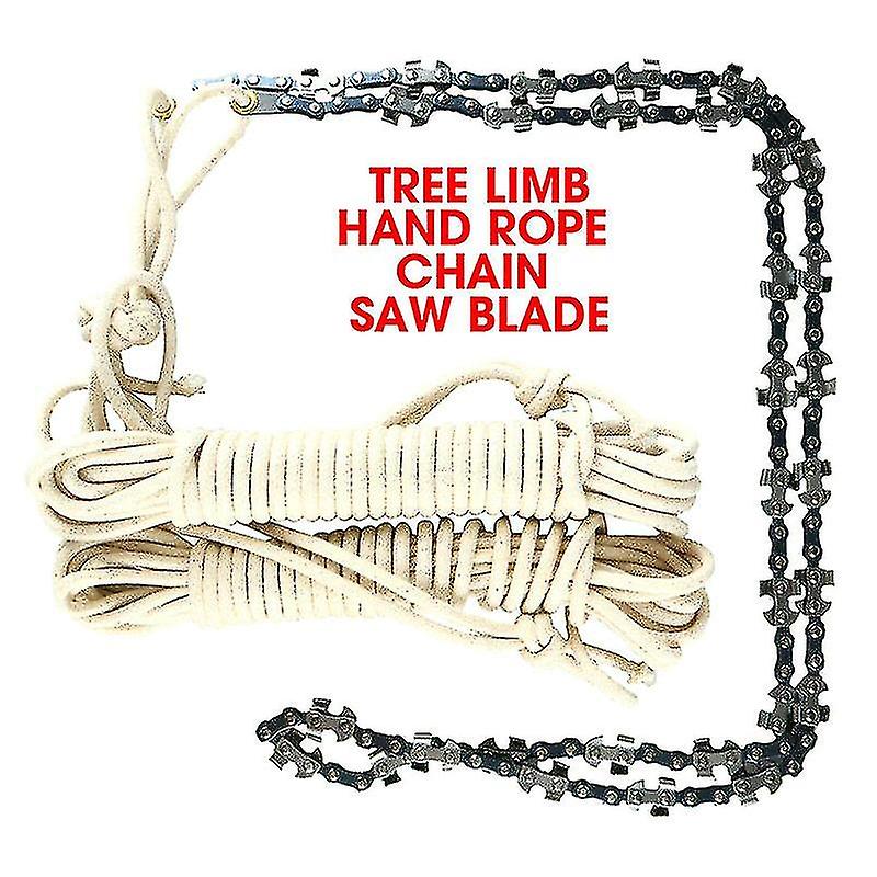 48 Inch High Reach Tree Hand Rope Chain Saw Cutter On Both Side Outdoor ...