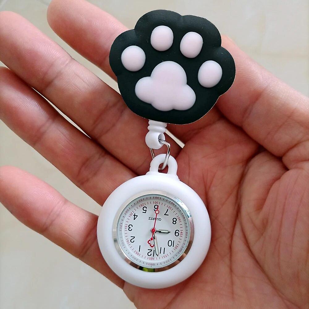 Colourful Lovely Cat Claw Retractable Footprints Nurse Doctor Women ...