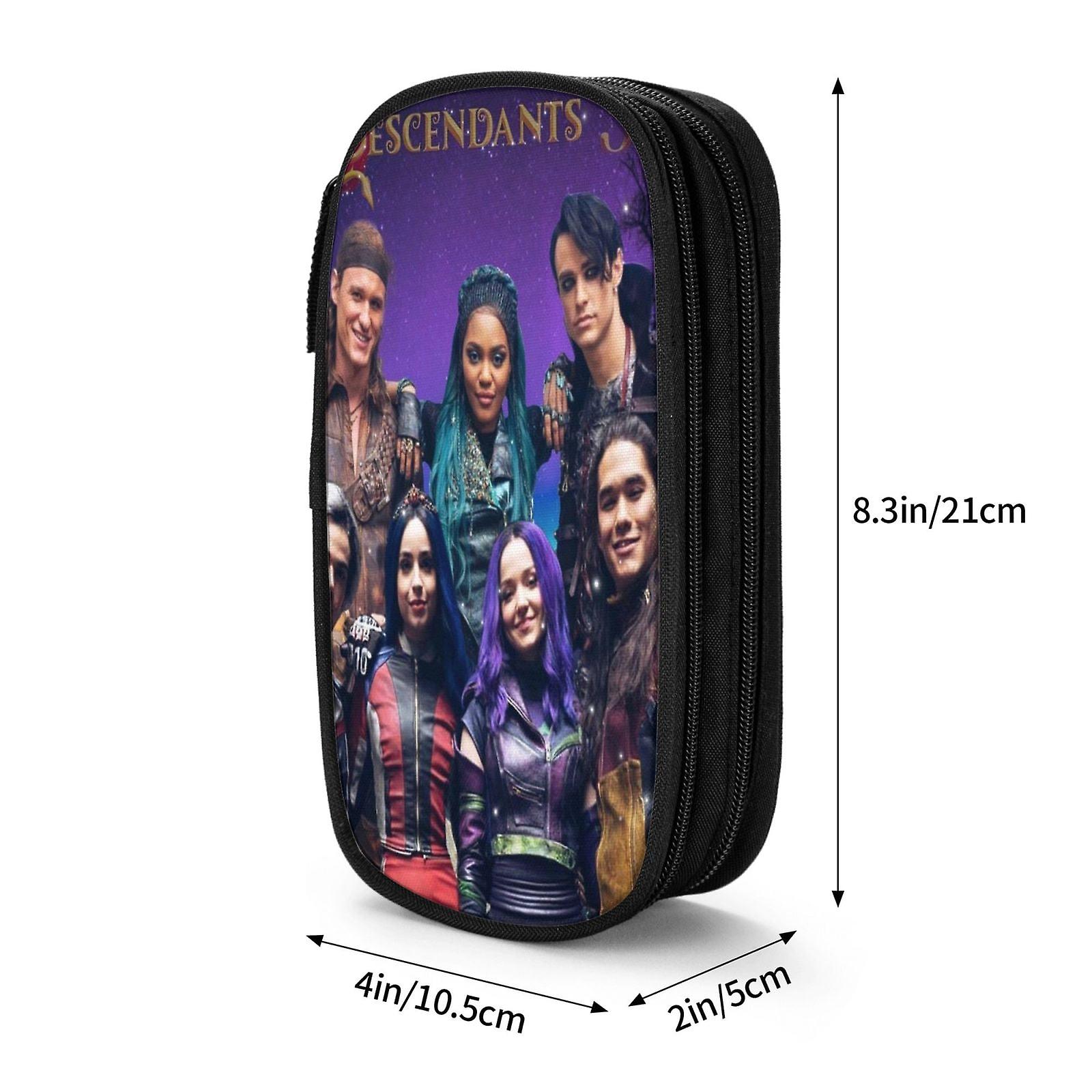 Descendants Pencil Pouch Case Makeup Bag Large Capacity Zipper Cosmetic ...