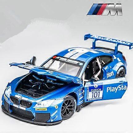 1:24 M4 GT3 legering sportbil modell gjuten metall leksak bil fordon ...