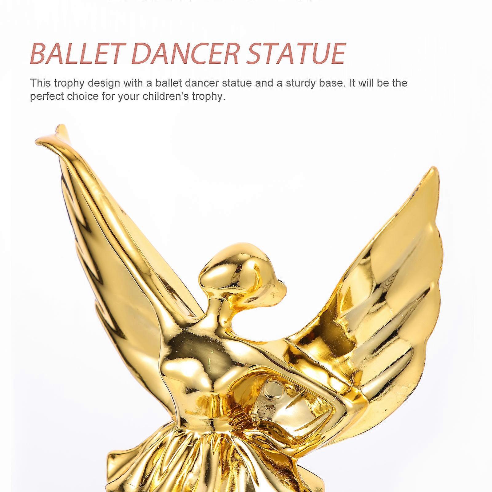 Dance Competition Trophy Exquisite Dance Trophy Decorative Golden Color ...