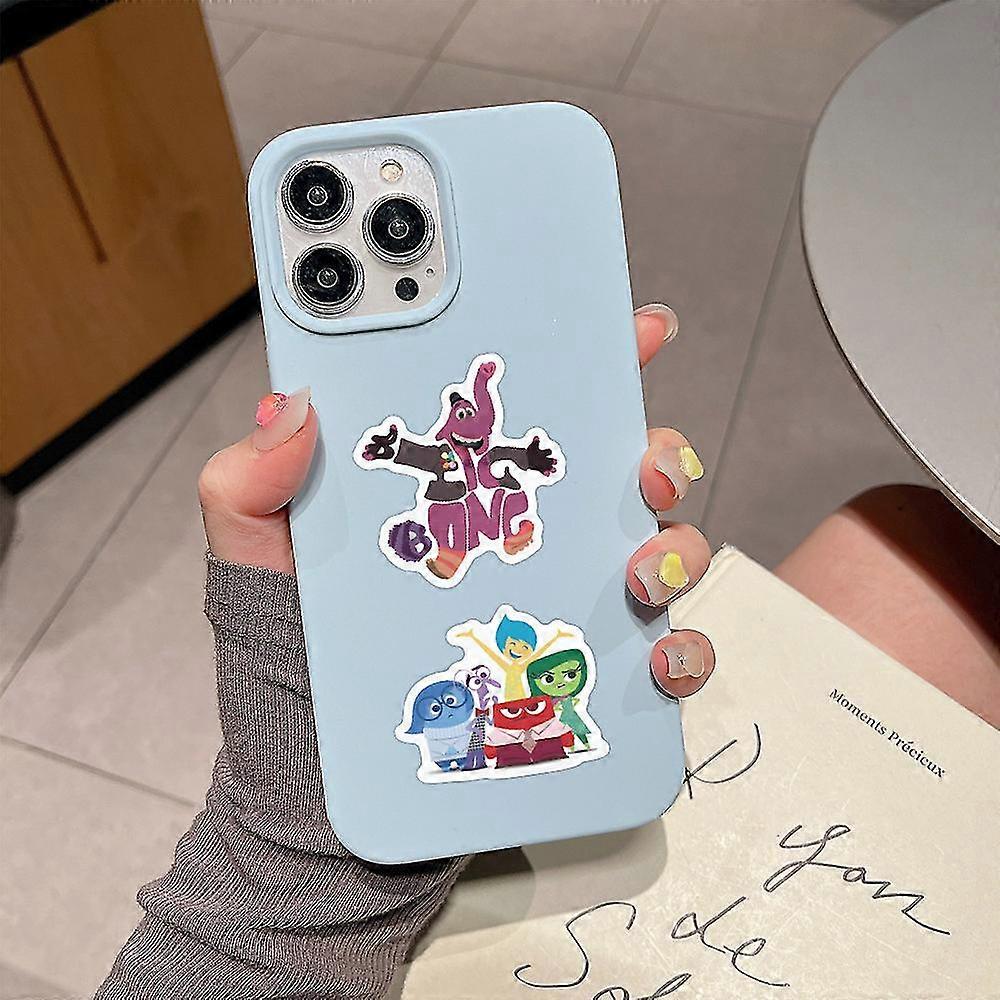 60Pcs INSIDE OUT Riley Fantasy Stickers Joy Fear Anger Disgust Sadness ...