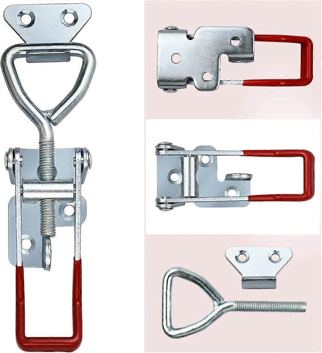 2 PCS Heavy Duty Toggle Clamp Latch 4003 Adjustable Latch Hardware ...