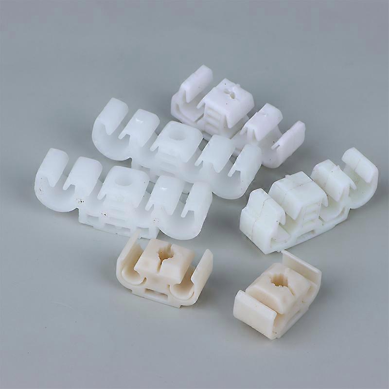 10 Pcs Car Brake Line Cable Bracket Vacuum Hose Pipe Clips For Santana ...