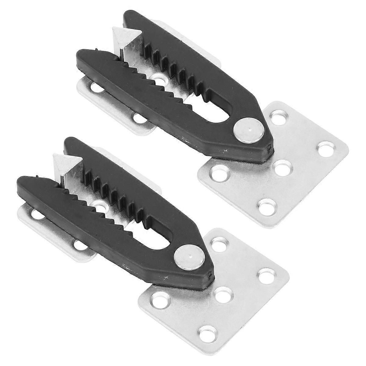 2 Pcs Sofa Couch Sectional Furniture Connector Joint Snap Alligator ...