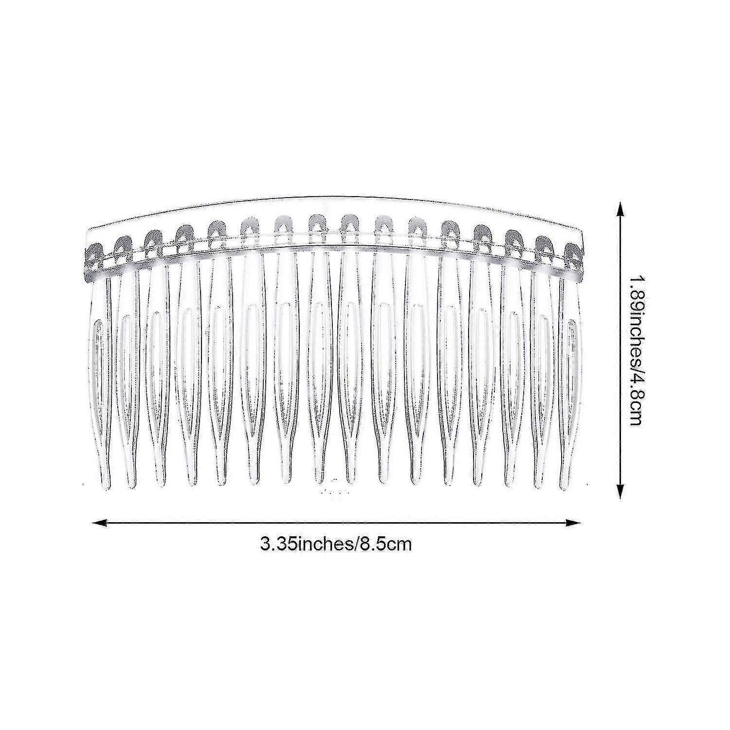 6 Pieces Hair Combs Slide Tortoise Smooth Hair Comb | Fruugo UK