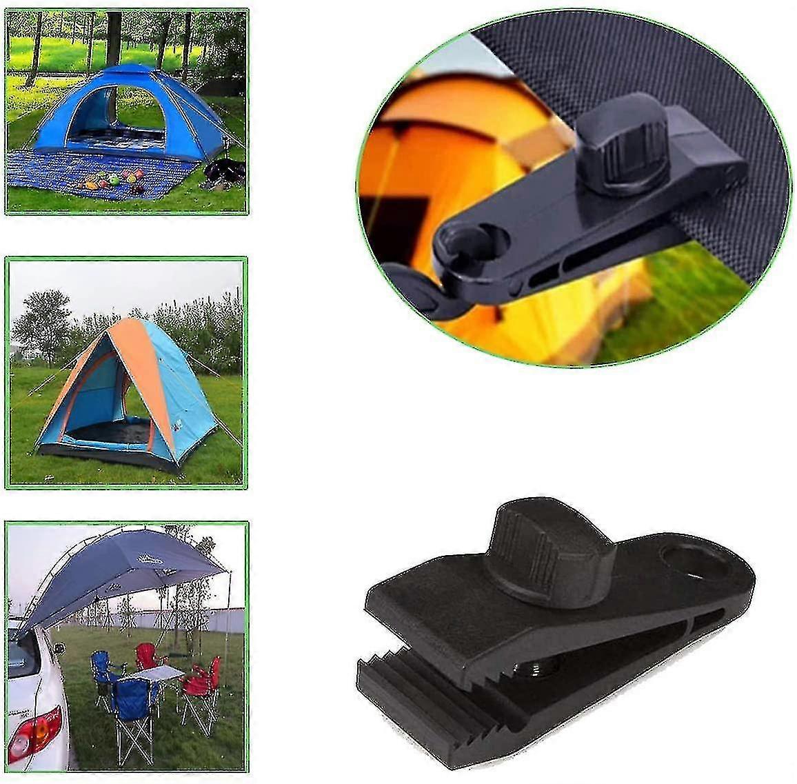 12pcs Tarp Clip Clamp, Heavy Duty Tarp Clamp Set Snap Awning Clamp For ...