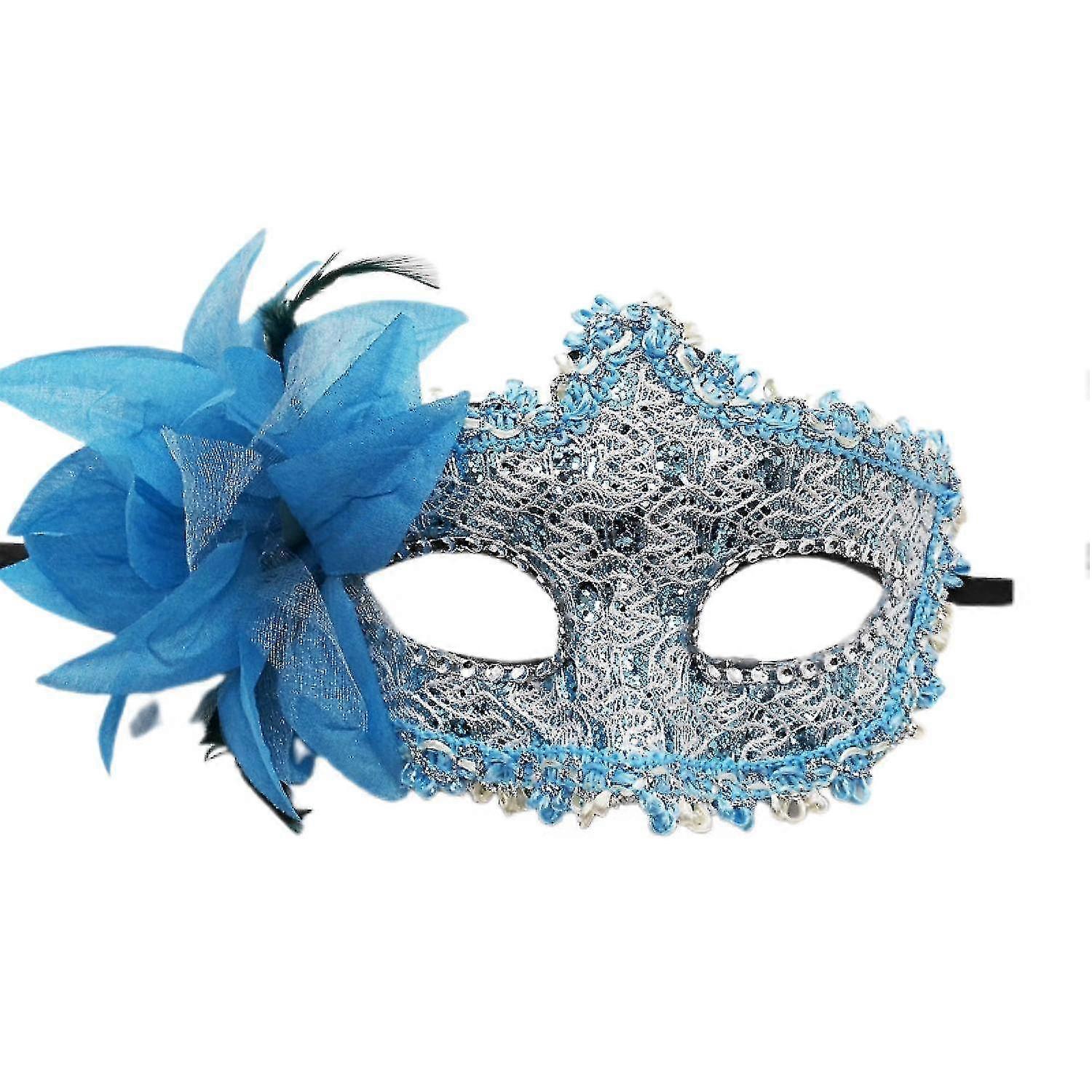 Veeki Masquerade Mask For Women Venetian Masks Christmas Women Flower ...