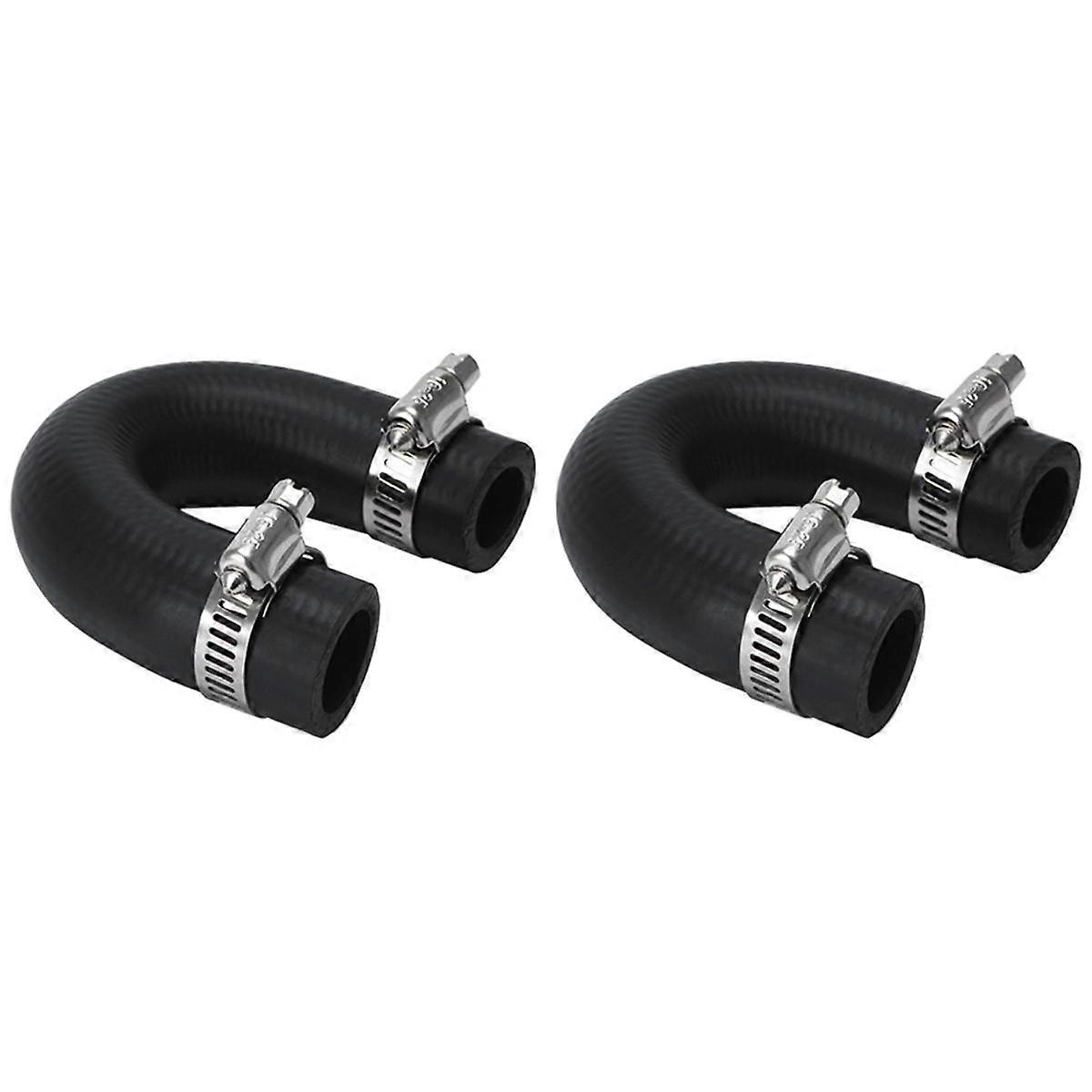 2 Pcs Heater Core Bypass Hose Coolant Crossover for GEN LS1 LSX LS3 LQ4 ...