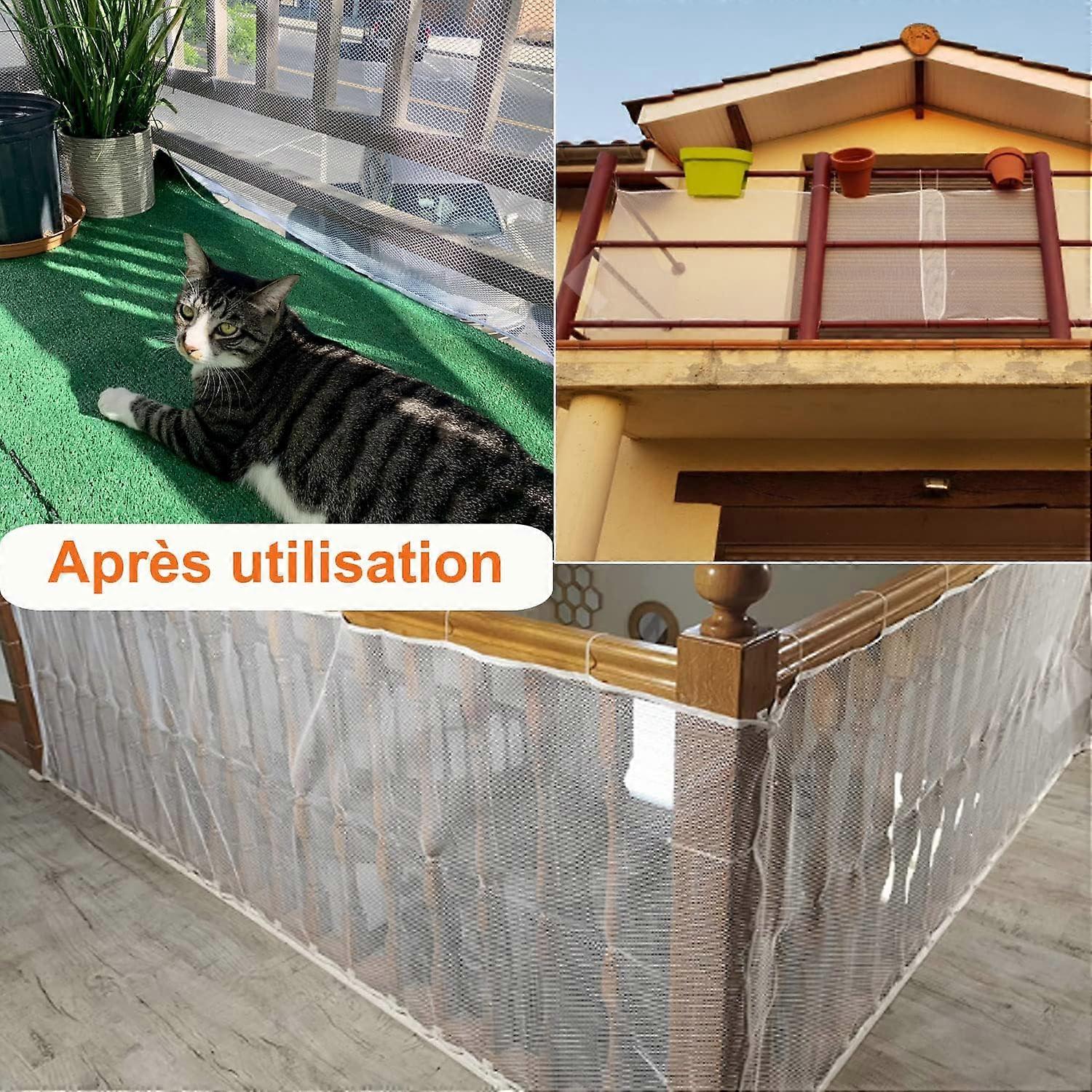 Child Protection Net - Heavy Duty Stair Safety Fence, Sturdy Balcony ...