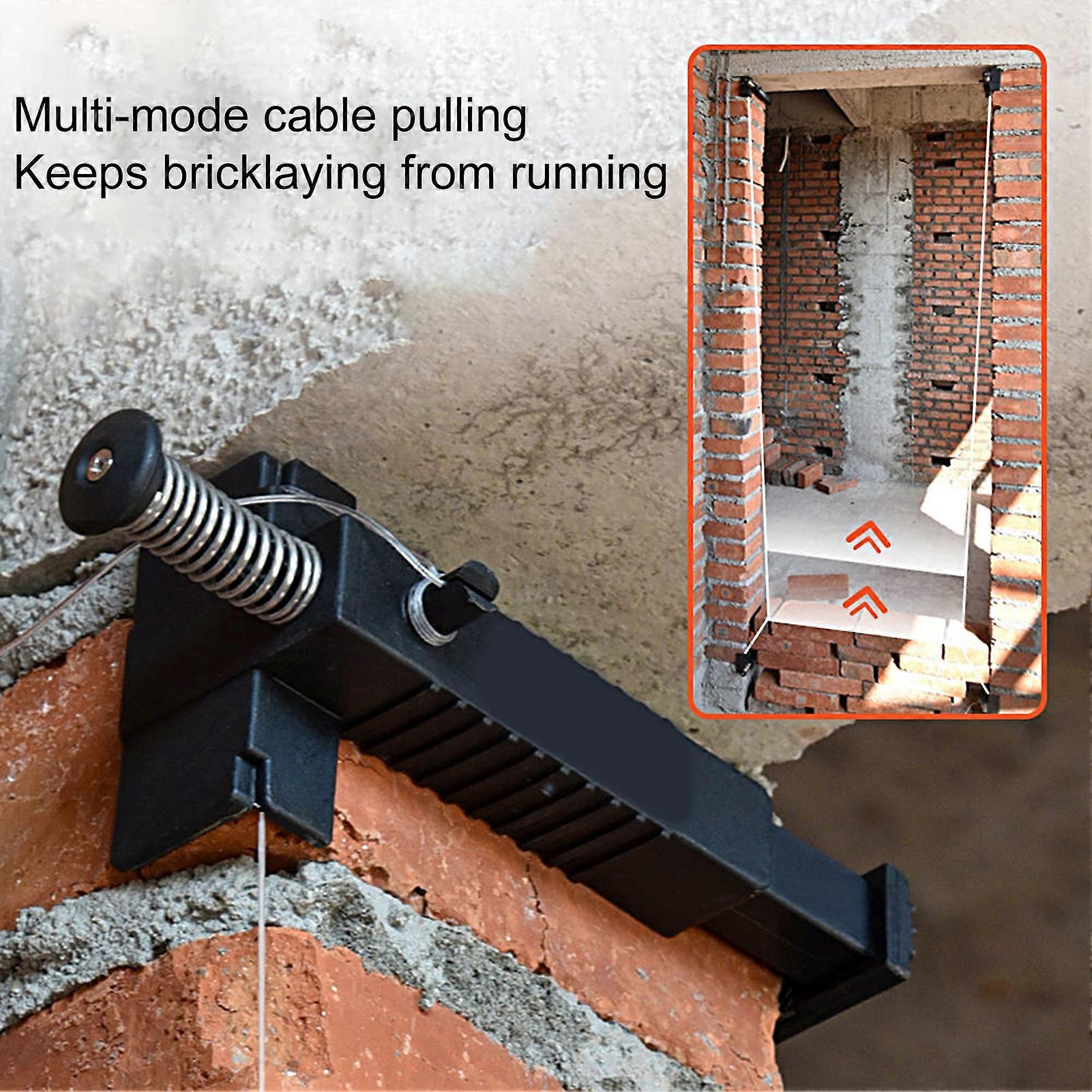 Mengxi 2/5Pcs Bricklaying Pullers Spring-loaded Time-saving Sturdy Anti ...