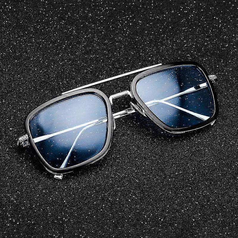 Tony Stark Glasses Men Women Sunglasses Iron Man Eyewear Steampunk Sun ...