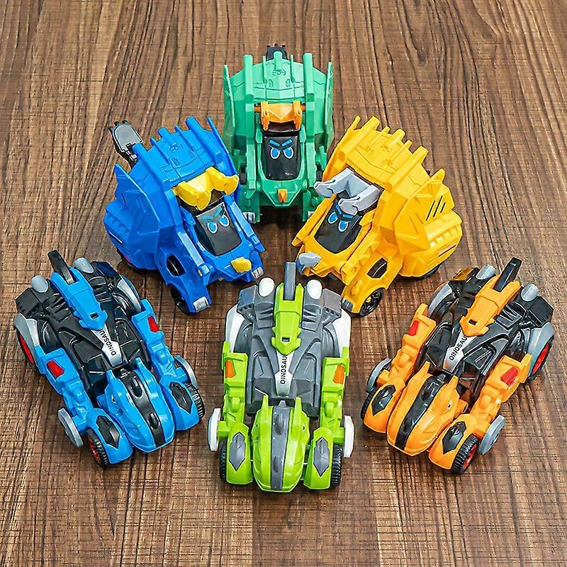 2 In 1 Monster Truck Transformation Car Toy Children Dinosaur Car Toy ...