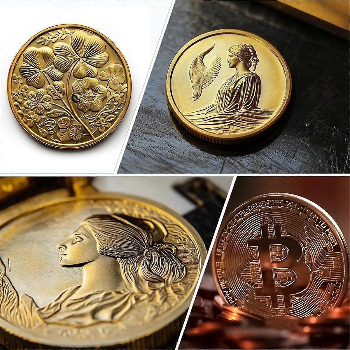 6pcs Blank Coins for Engraving, 40mm Coin Blanks Laser-Engraving Blanks ...